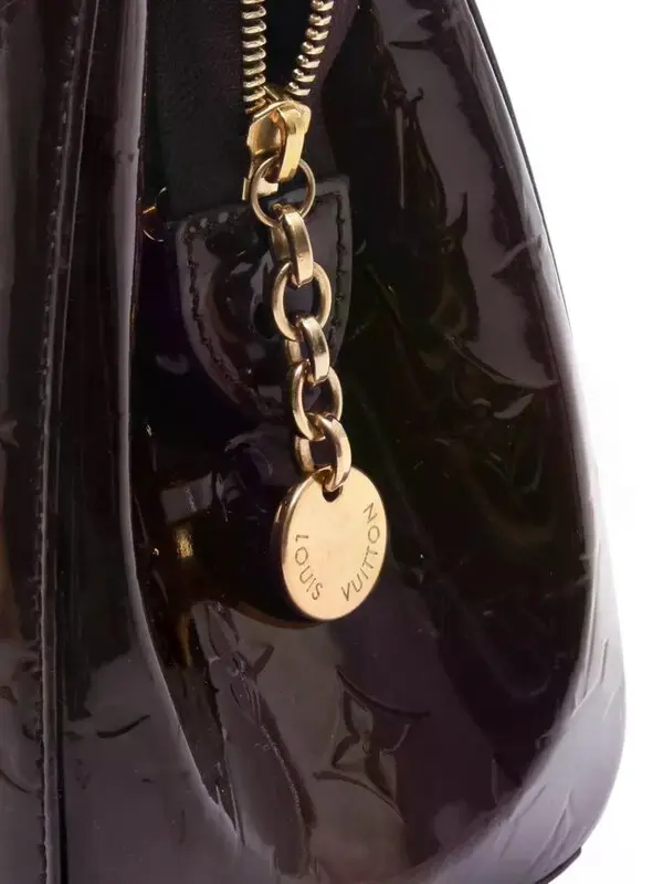 LOUIS VUITTON 2013 Monogram Vernis Brea Mm Satchel