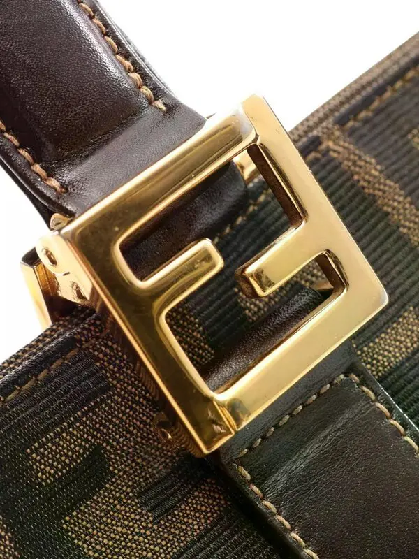 Fendi 20th Century Zucca Canvas Handbag
