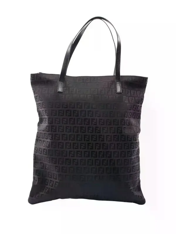 Fendi 2000-2010 Zucchino Canvas Tote Bag