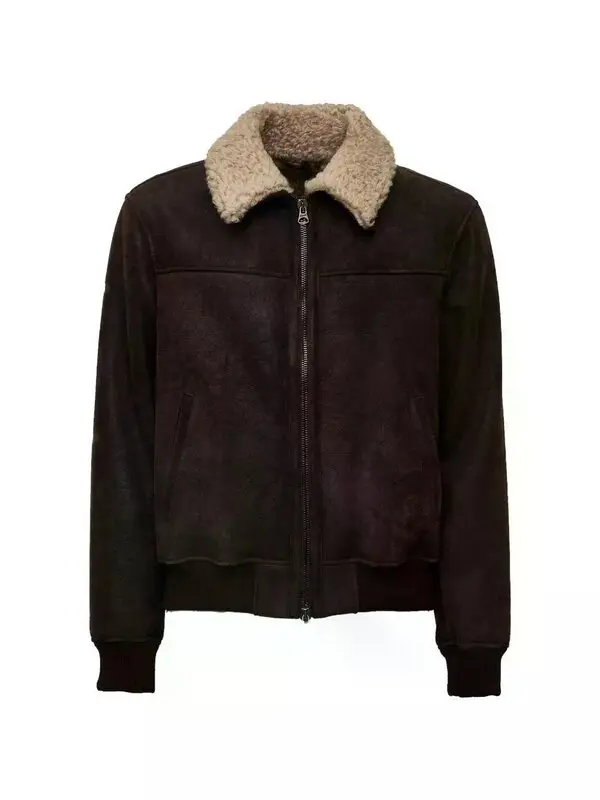 STEWART Sean Shearling-collar Jacket