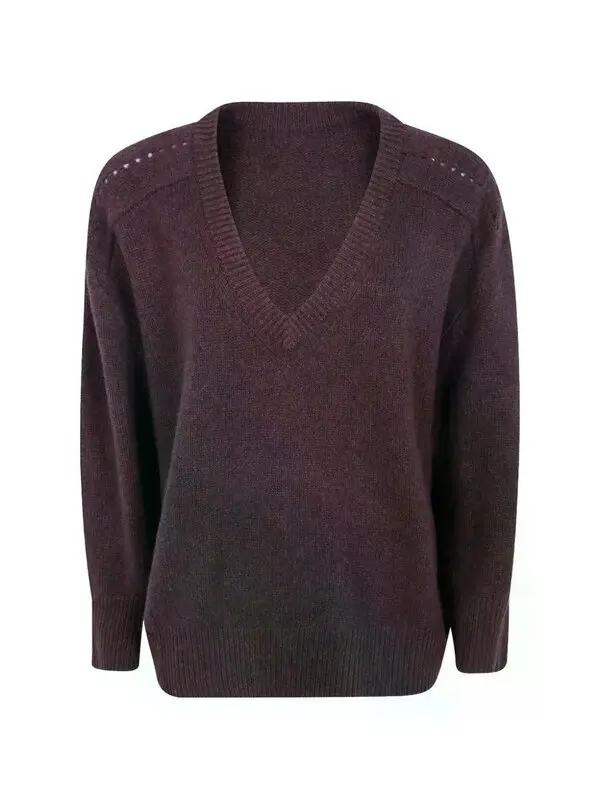 KUJTEN Divee V-neck Knitted Sweater