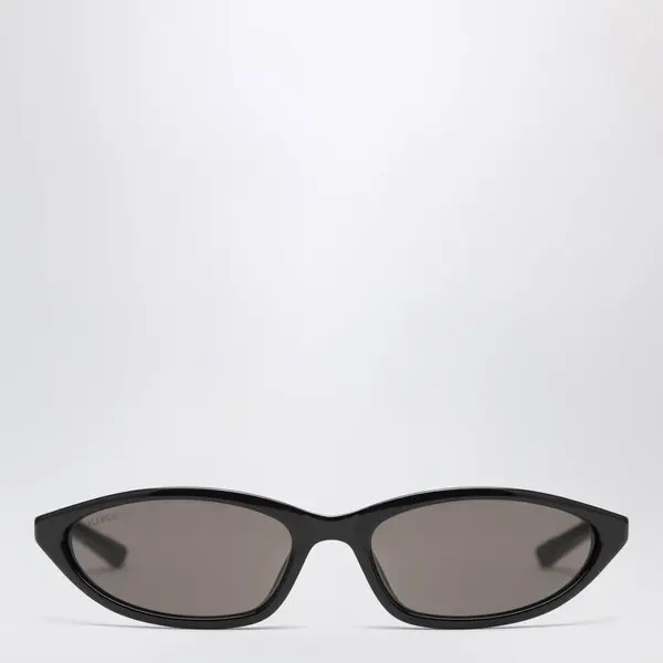 Balenciaga Neo Oval 2.0 Acetate Sunglasses - Black