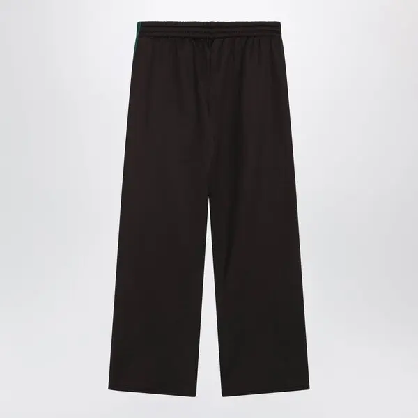 Gucci Deep Chocolate Leisure Trousers In Cotton Jersey