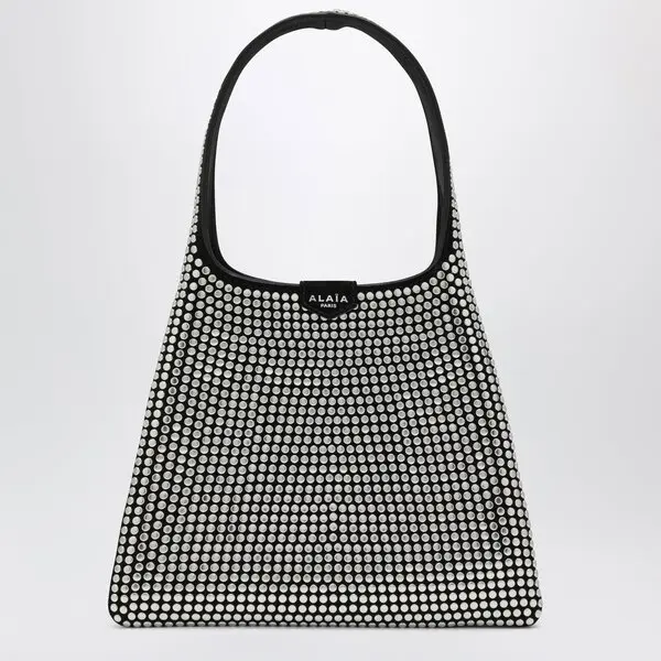 Alaïa Small Studded Leather Hobo Bag