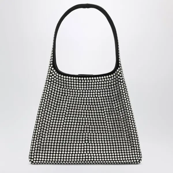 Alaïa Small Studded Leather Hobo Bag