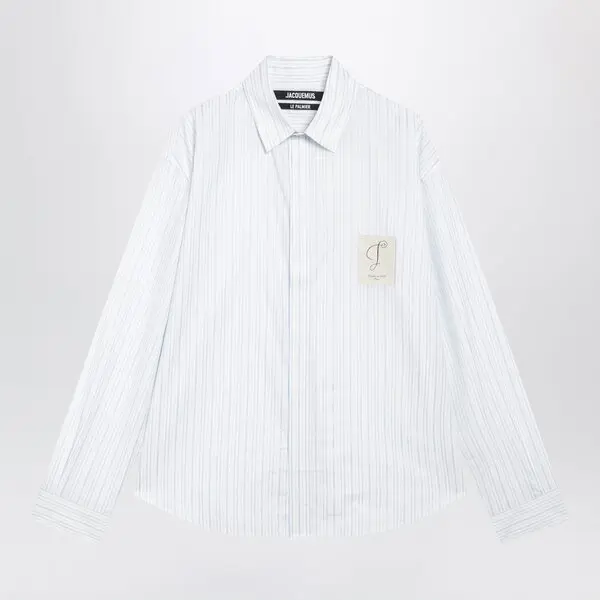 Jacquemus White Striped Simon Cotton Shirt
