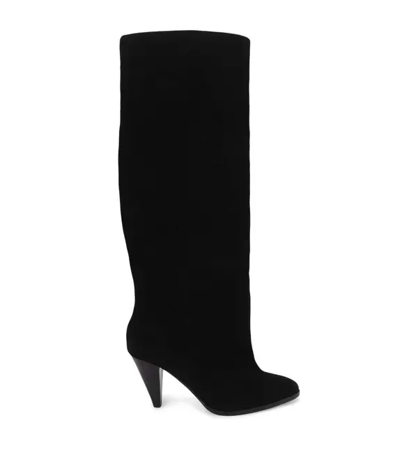 Kurt Geiger Suede Lambeth Knee-high Boots