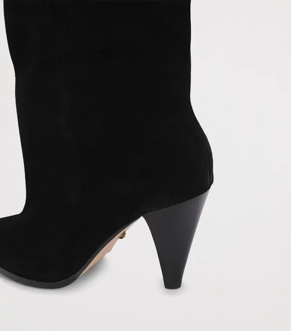 Kurt Geiger Suede Lambeth Knee-high Boots