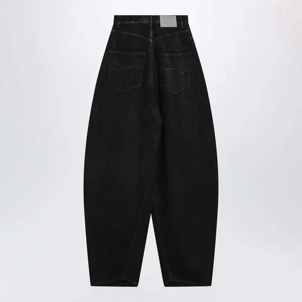 Balenciaga Cotton Denim Barrel Trousers