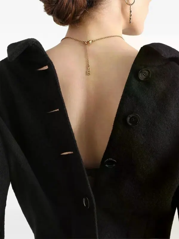 Dolce & Gabbana Single-breasted Wool Cloth Jacket