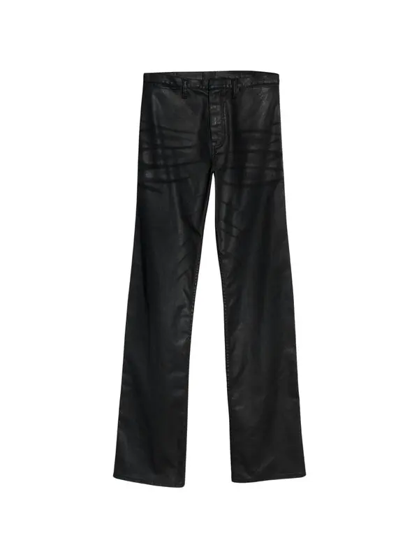 Gucci Leather Straight-leg Pants
