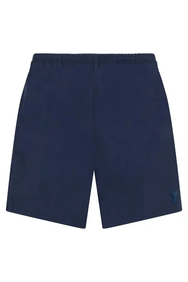 AMI Paris Logo-embroidered Mini Shorts