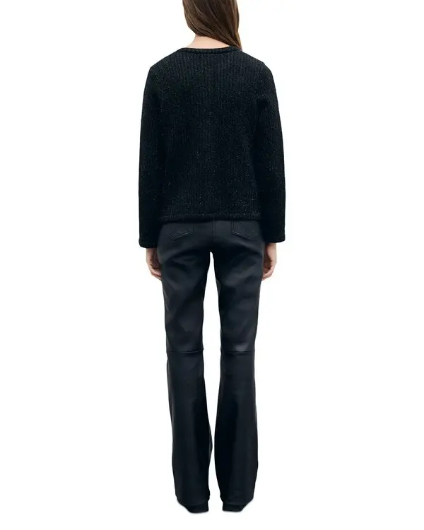 Gerard Darel Roda Patch Pocket Cardigan Sweater