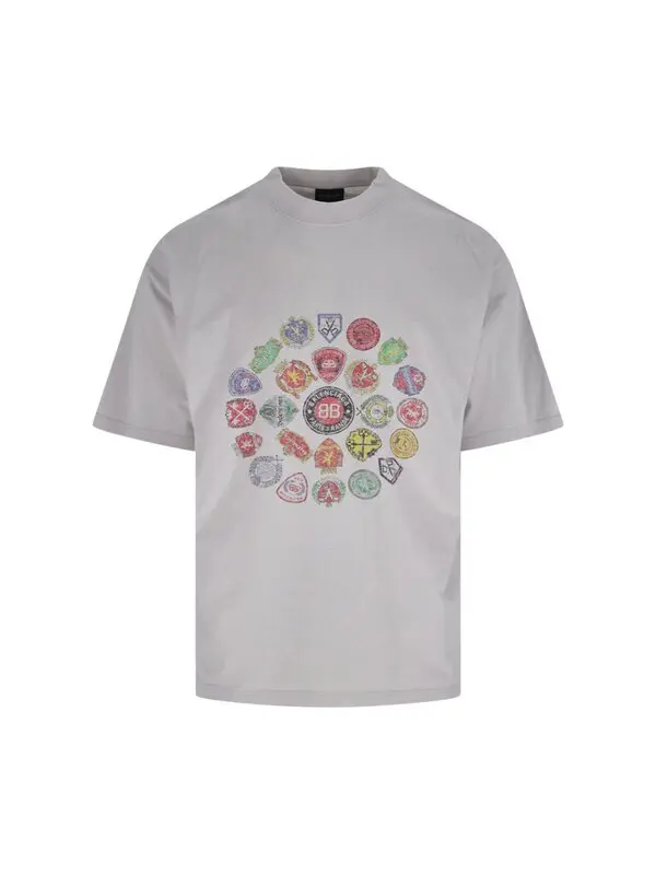 Balenciaga Graphic Logo Short Sleeve T-shirt