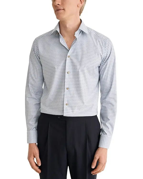 Eton Slim Fit Cotton Tencel Lyocell Shirt