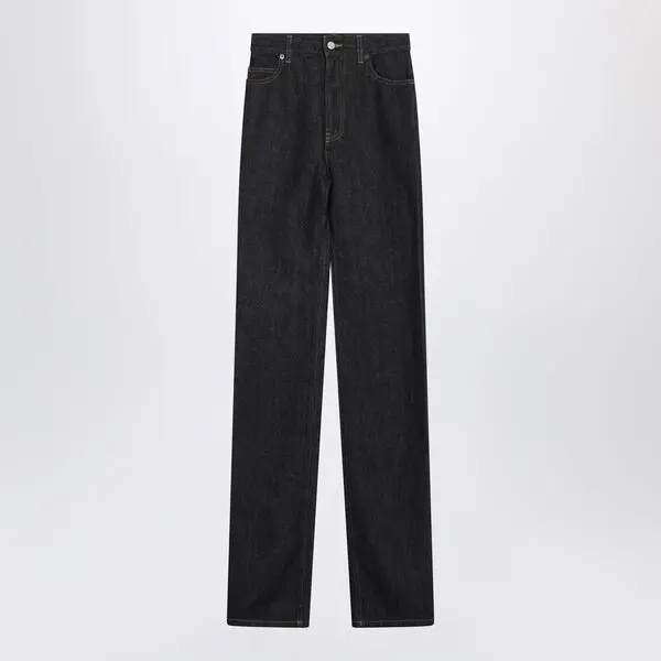 Balenciaga Indigo High-waisted Jeans - Blue