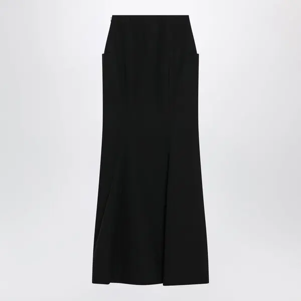 Alaïa Long Wool Skirt