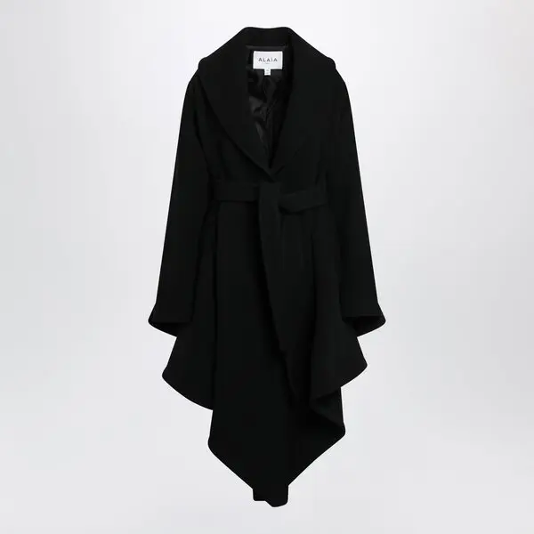 Alaïa Asymmetric Wool Coat