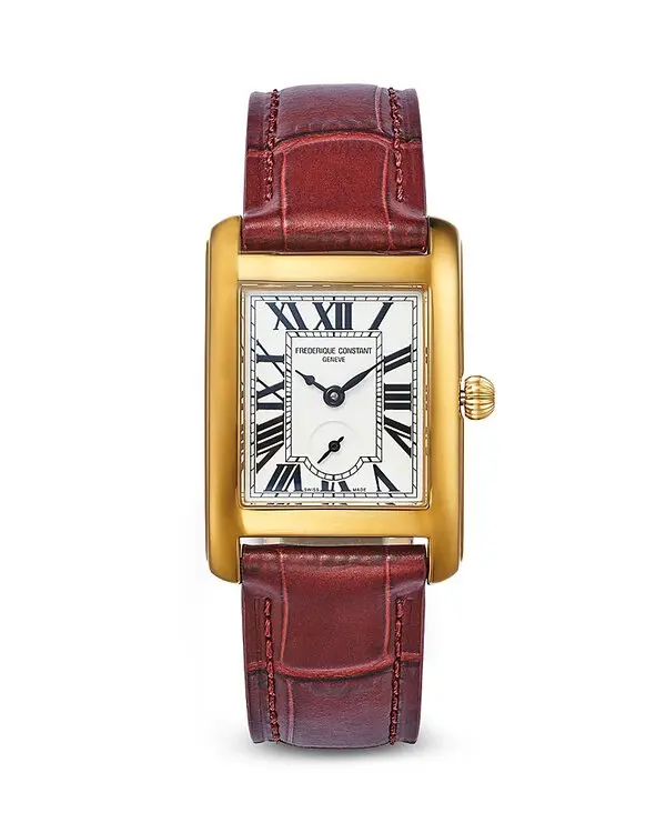 FREDERIQUE CONSTANT Carree Small Seconds Watch, 25mm X 36mm