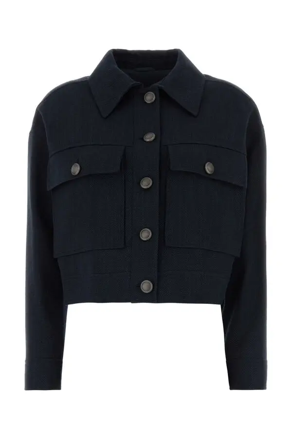 Brunello Cucinelli Stretch Wool Blazer