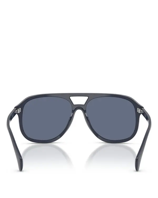 Moncler Fluxe Aviator Sunglasses, 60mm