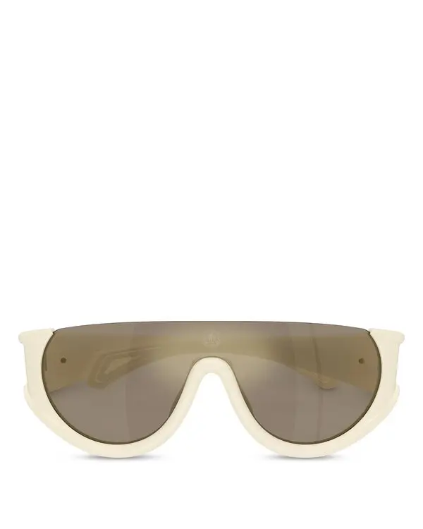 Moncler Pulser Shield Sunglasses, 131mm