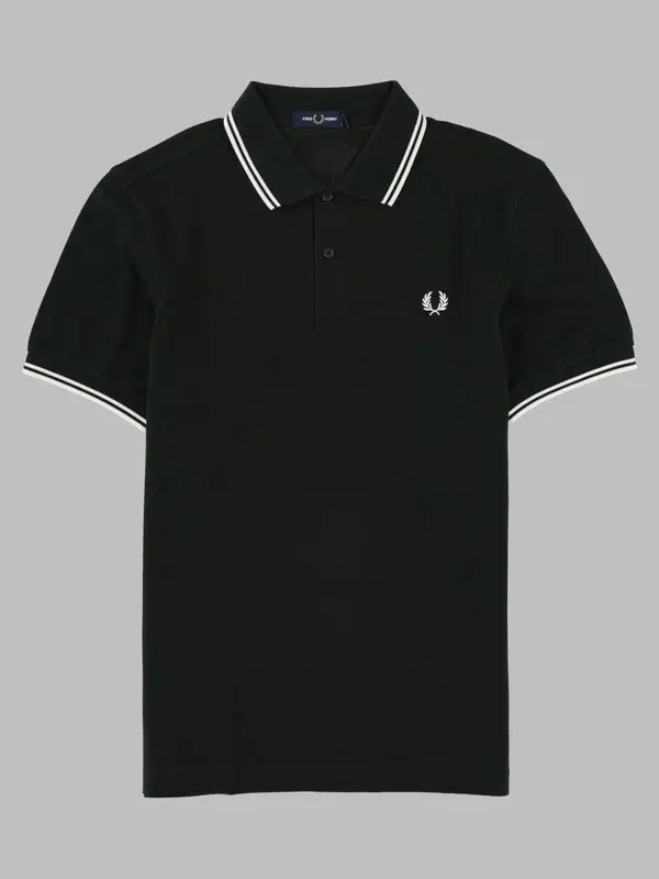 Fred Perry Logo Polo Shirt In 100% Cotton