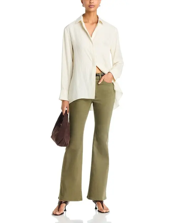 Johnny Was Calico Rosie Low Rise Flare Jeans