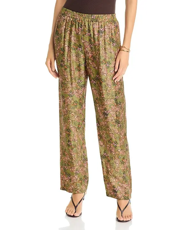 Johnny Was Kanni Elastic Waist Pull On Pants