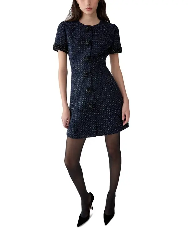 Carolina Herrera Embellished Mini Dress