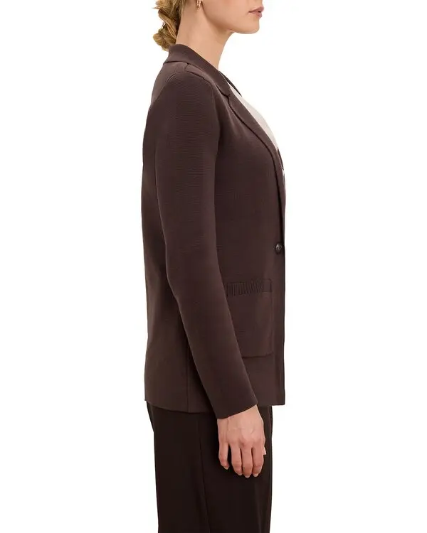 NIC+ZOE Cotton Blend Knit Blazer