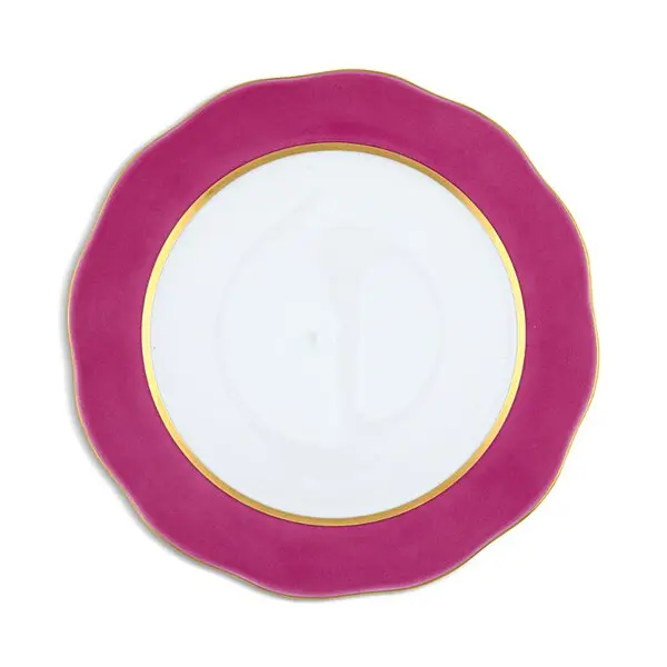 HEREND Charger Plate - Raspberry