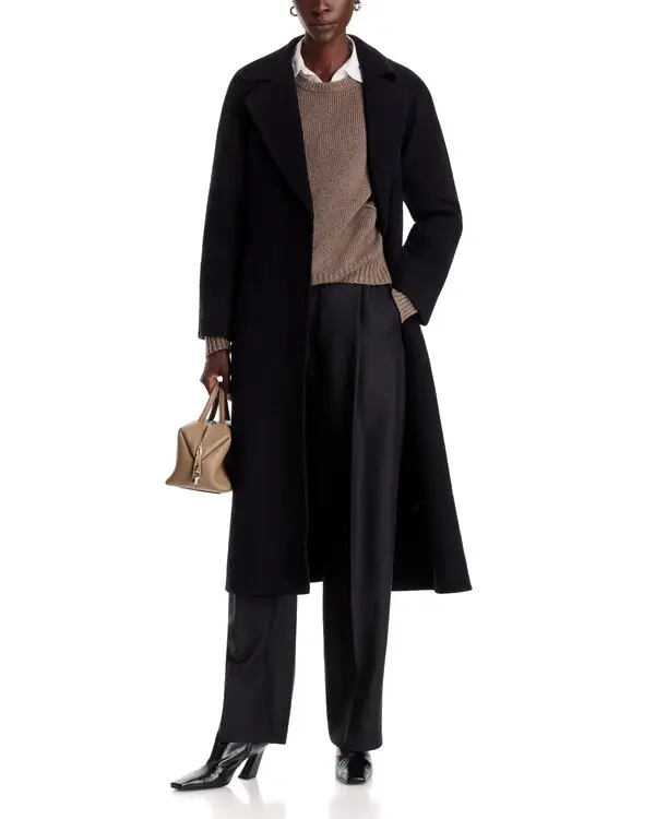 Theory Belted Coat In Wool & Cashmere