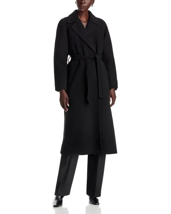 Theory Belted Coat In Wool & Cashmere