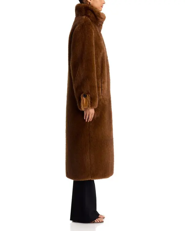 MILLY Gia Faux Fur Coat
