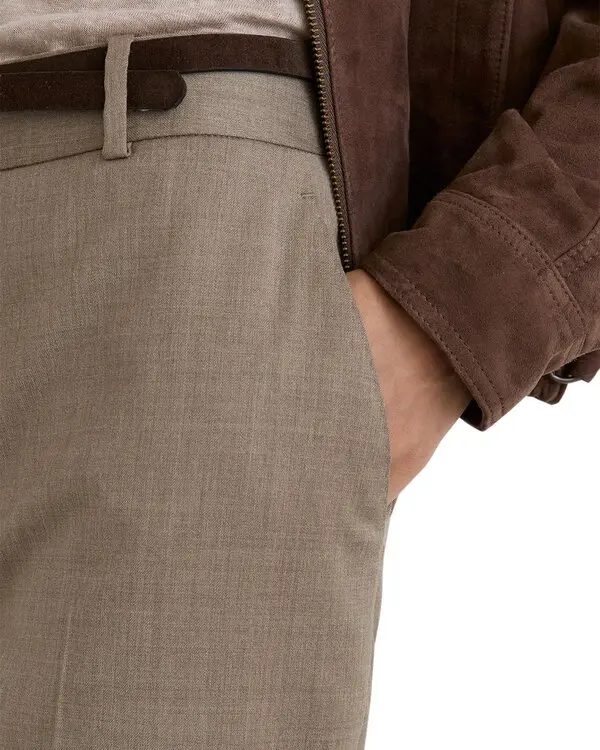 REISS Petite Adie Wool Blend Wide Leg Pants - Neutral