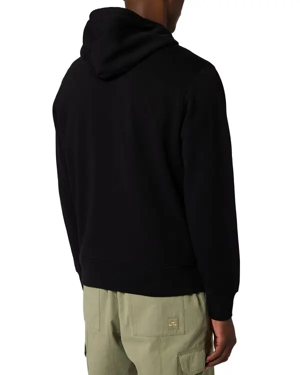 Paul Smith Stitch Cat Cotton Drawstring Hoodie
