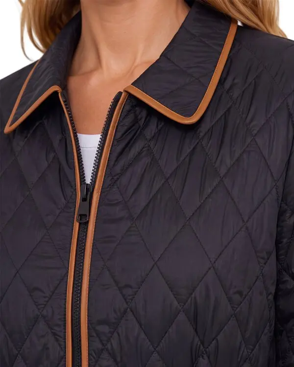LIVERPOOL Quilted Long Raglan Sleeve Coat