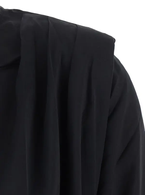 Ba&sh Cadie Pleated Long-sleeve Top
