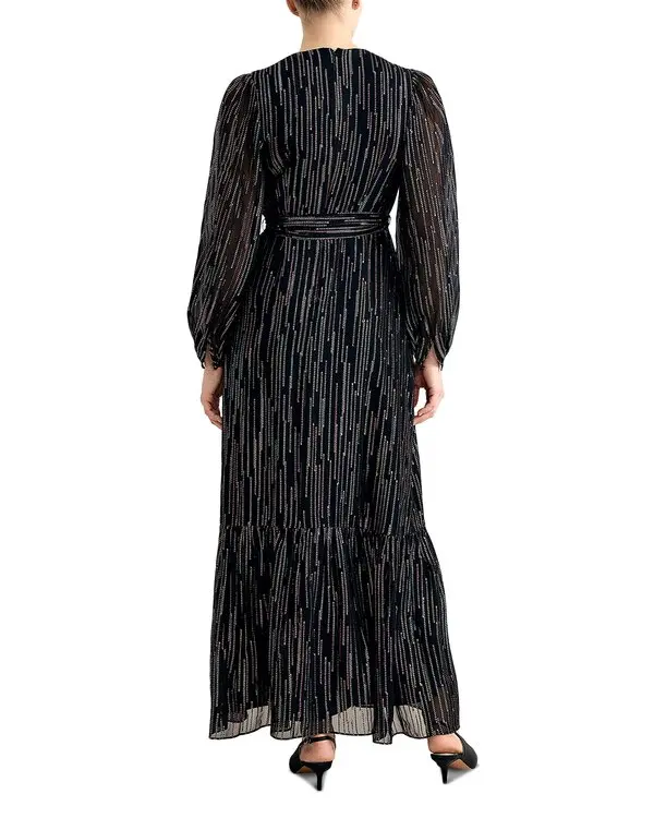 PHASE EIGHT Caroline Metallic Maxi Dress