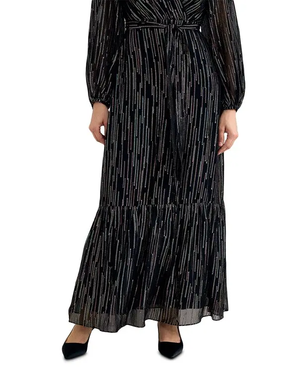 PHASE EIGHT Caroline Metallic Maxi Dress