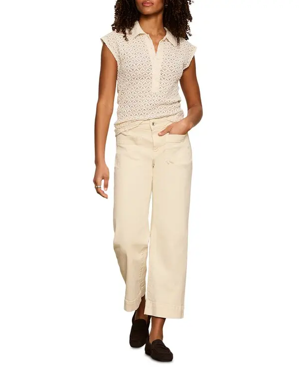 Sanctuary Everyday Muse Collared Lace Tee