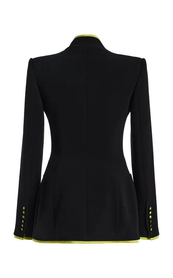 SERGIO HUDSON Single-breasted Blazer With Edge Detail - Multi