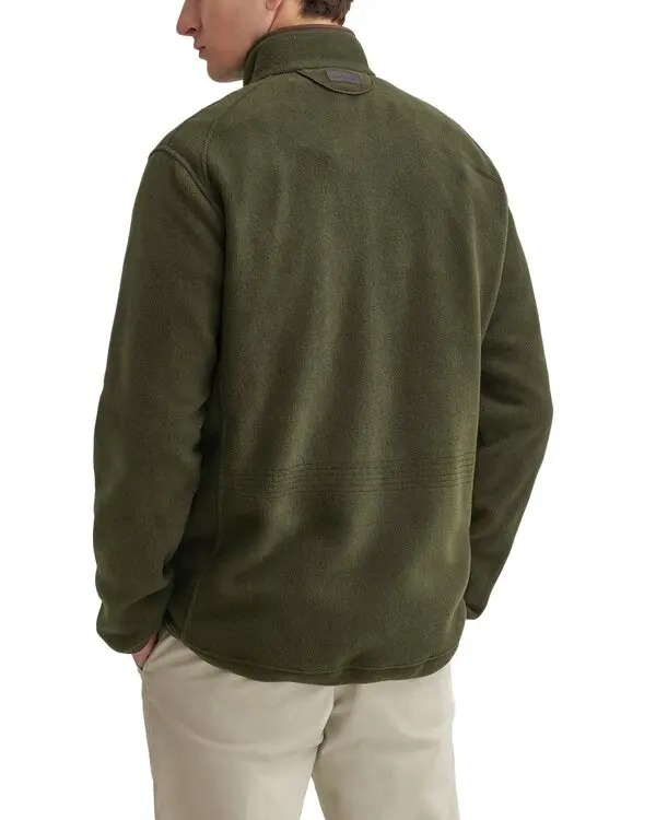 Barbour Langdale Stand Collar Zip Jacket - Forest