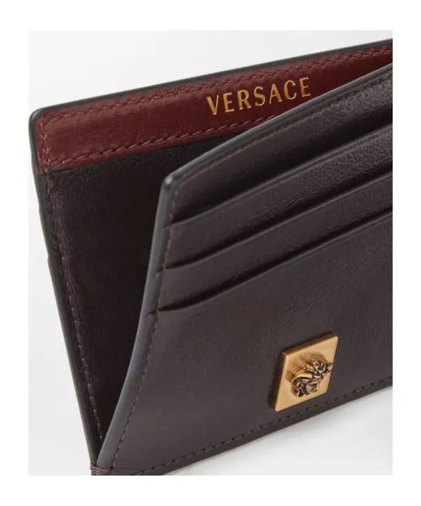 Versace Medusa Plaque Card Holder