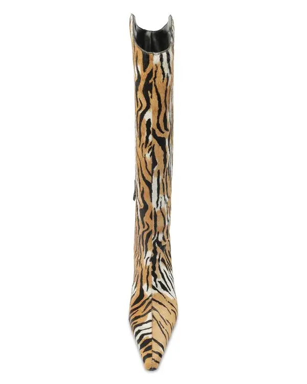 Schutz Mary Ellen Calf Hair Knee High Boots
