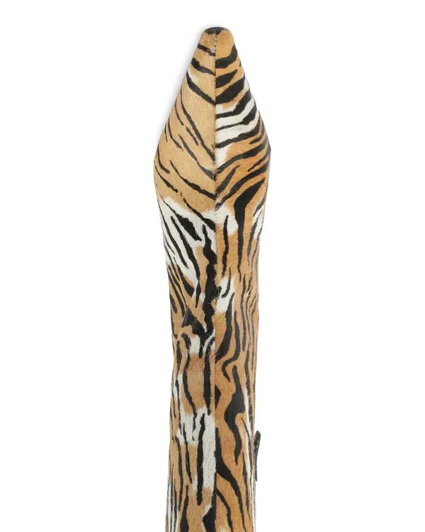 Schutz Mary Ellen Calf Hair Knee High Boots