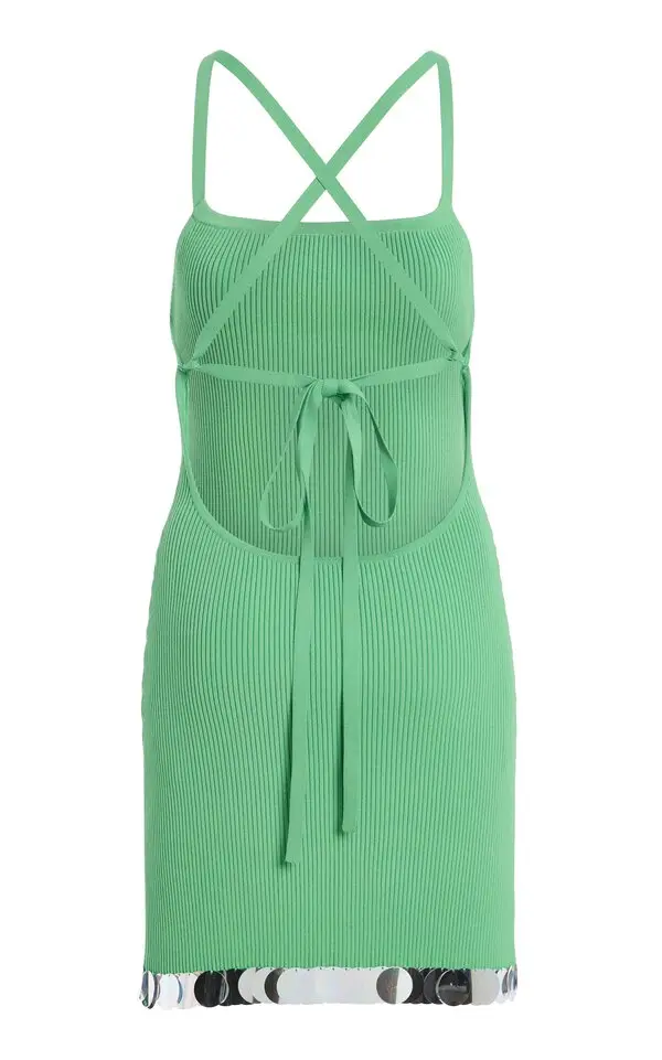 ZANKOV Zoe Silk Mini Dress