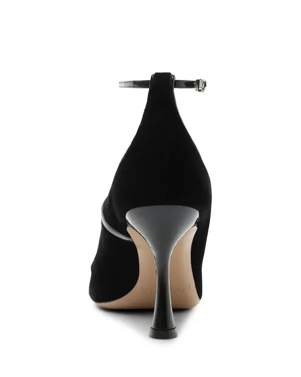 ALEXANDRE BIRMAN Tita Wave 85 Velvet Pumps