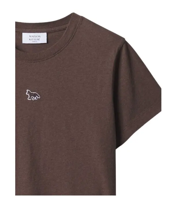 Maison Kitsuné Baby Fox Cropped T-shirt